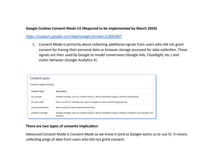 Setup google consent mode v2 by Nen_digital | Fiverr Setup google consent mode v2 by Nen_digital | Fiverr